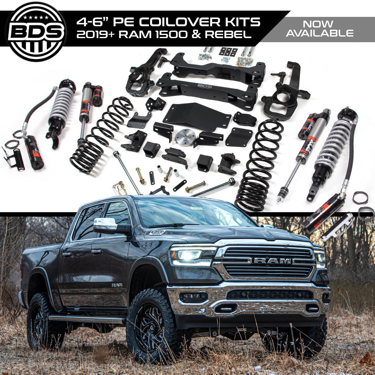 Lift Systems for 2019-2022 RAM 1500