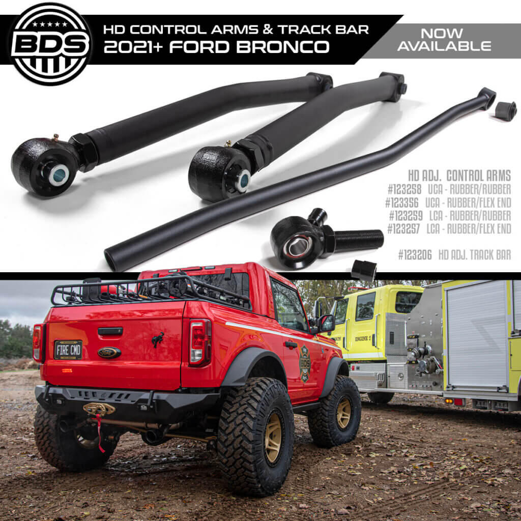 Rear Lower Control Arms and Track Bars | 2021+ Ford Bronco | NPA